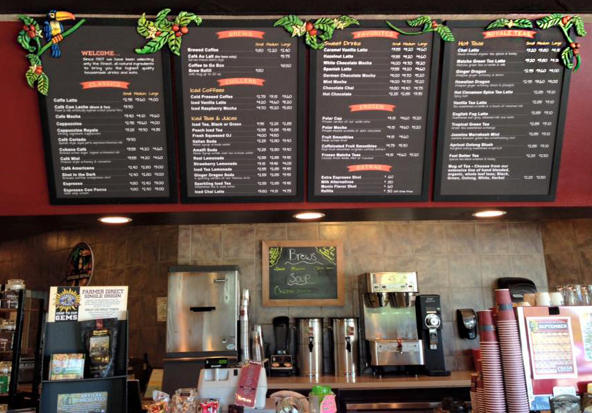 menus – dbaker designs